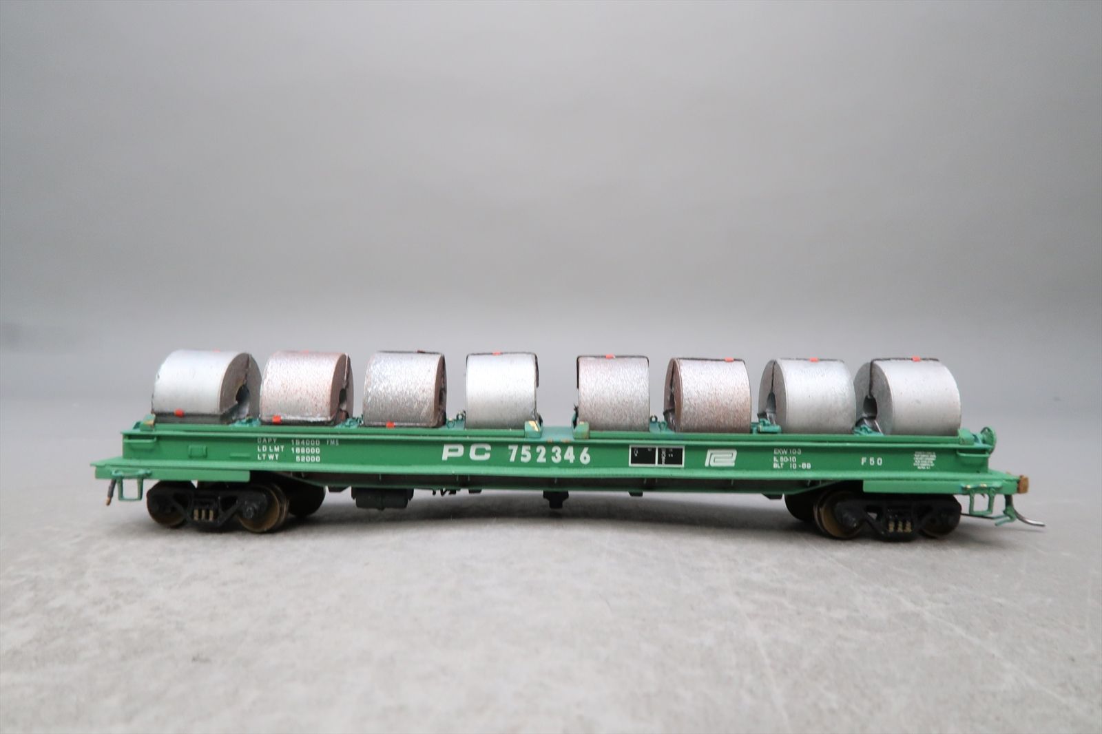 HO Brass Model - OMI 1357 PC Penn Central Thrall Coil Steel Car #752346 ...