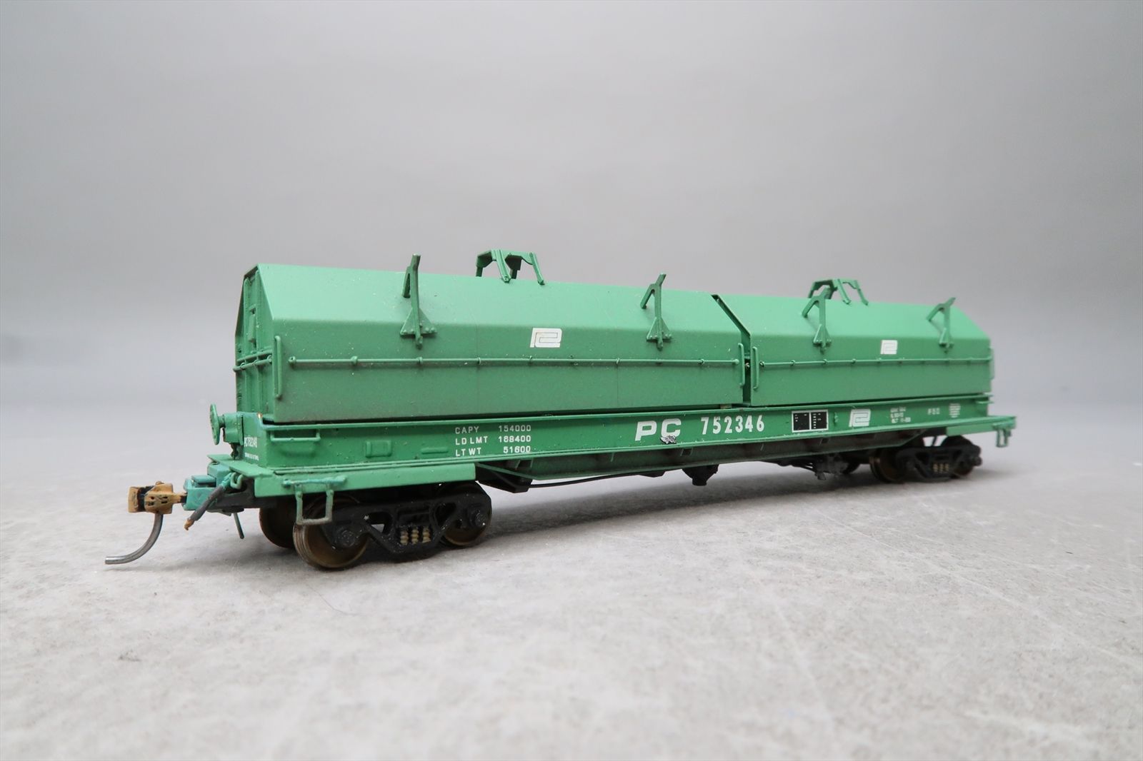 HO Brass Model - OMI 1357 PC Penn Central Thrall Coil Steel Car #752346 ...