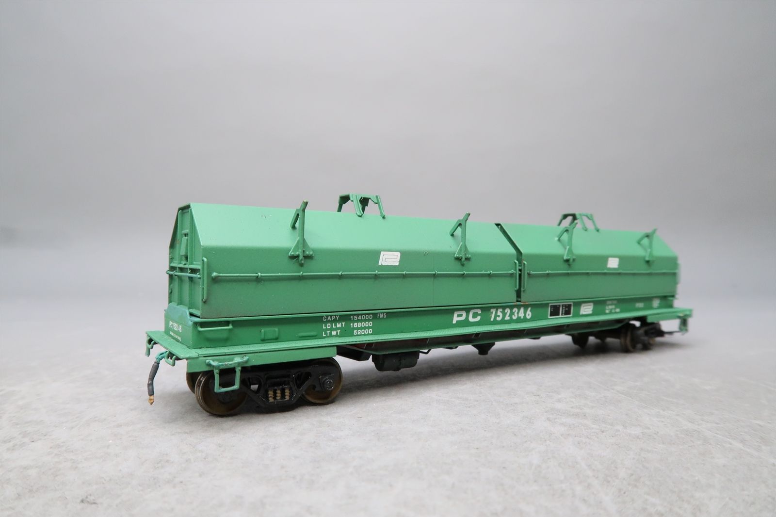 HO Brass Model - OMI 1357 PC Penn Central Thrall Coil Steel Car #752346 ...