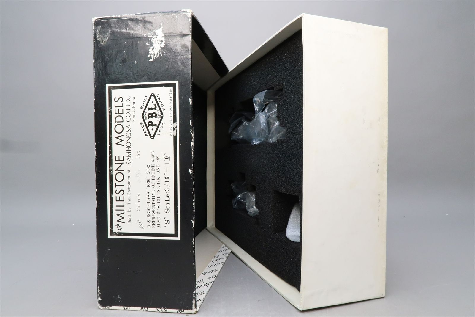 Sn3 Brass Model - P-B-L Milestone D&RGW Rio Grande K-36 2-8-2 #486 ...