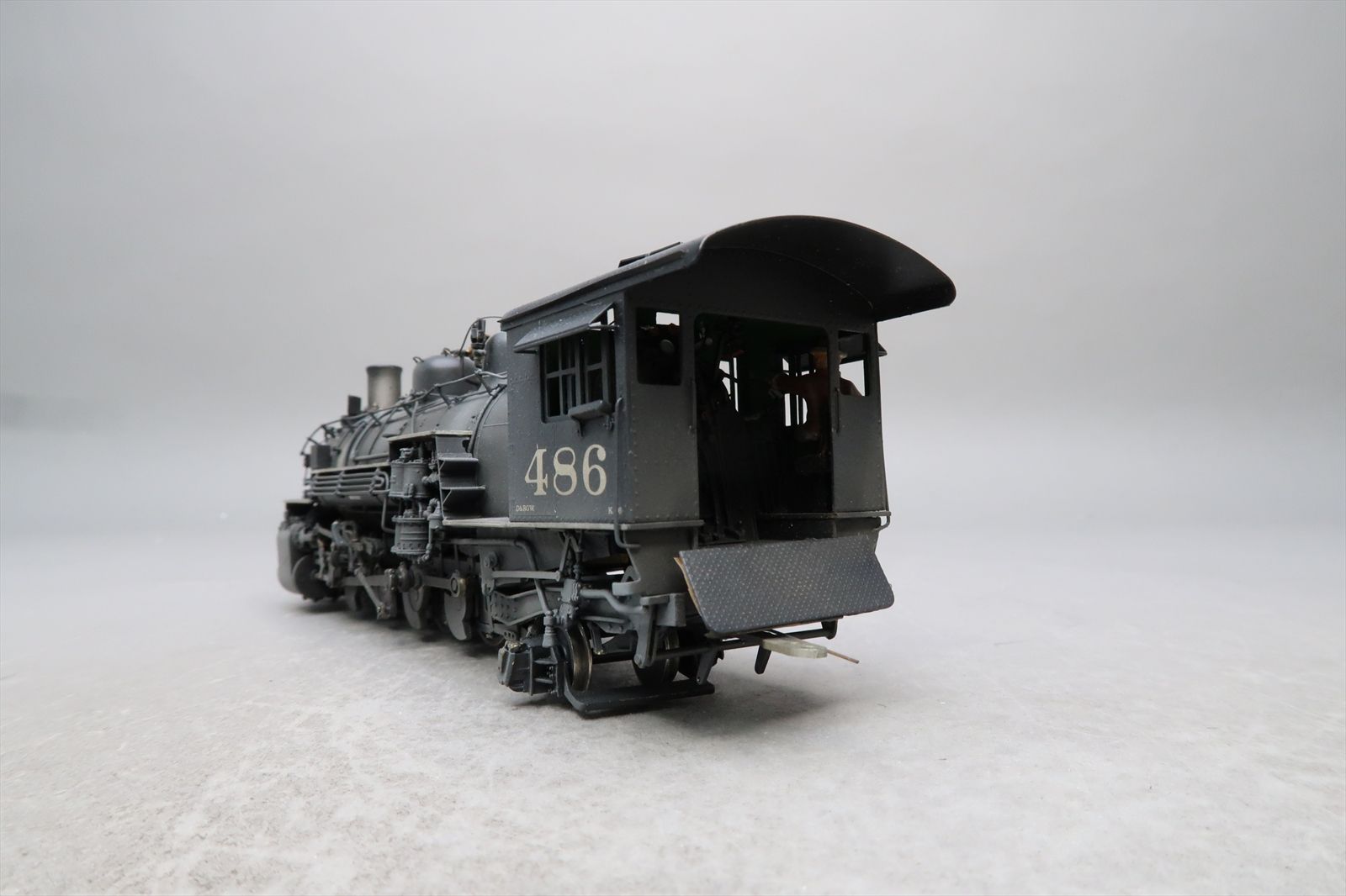 Sn3 Brass Model - P-B-L Milestone D&RGW Rio Grande K-36 2-8-2 #486 ...