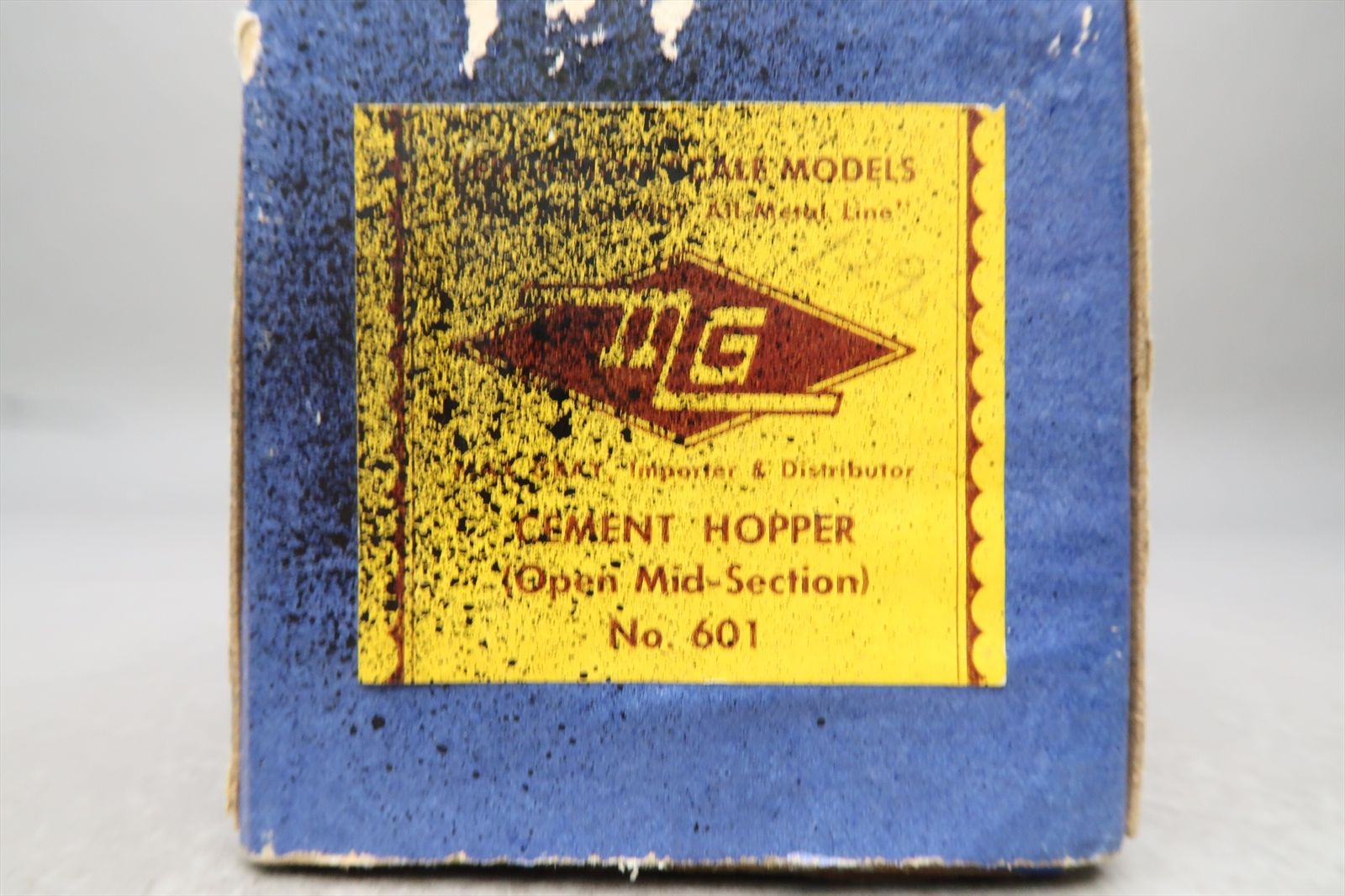 O Brass Model - MG Max Gray 601 Cement Covered Hopper - Unpainted - KTM ...