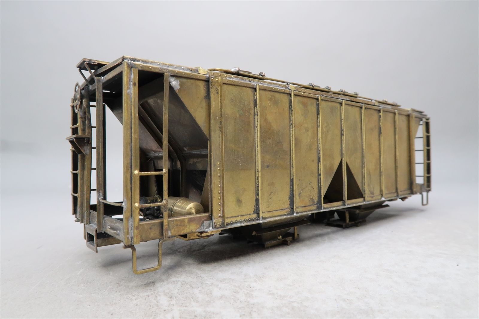 O Brass Model - MG Max Gray 601 Cement Covered Hopper - Unpainted - KTM ...