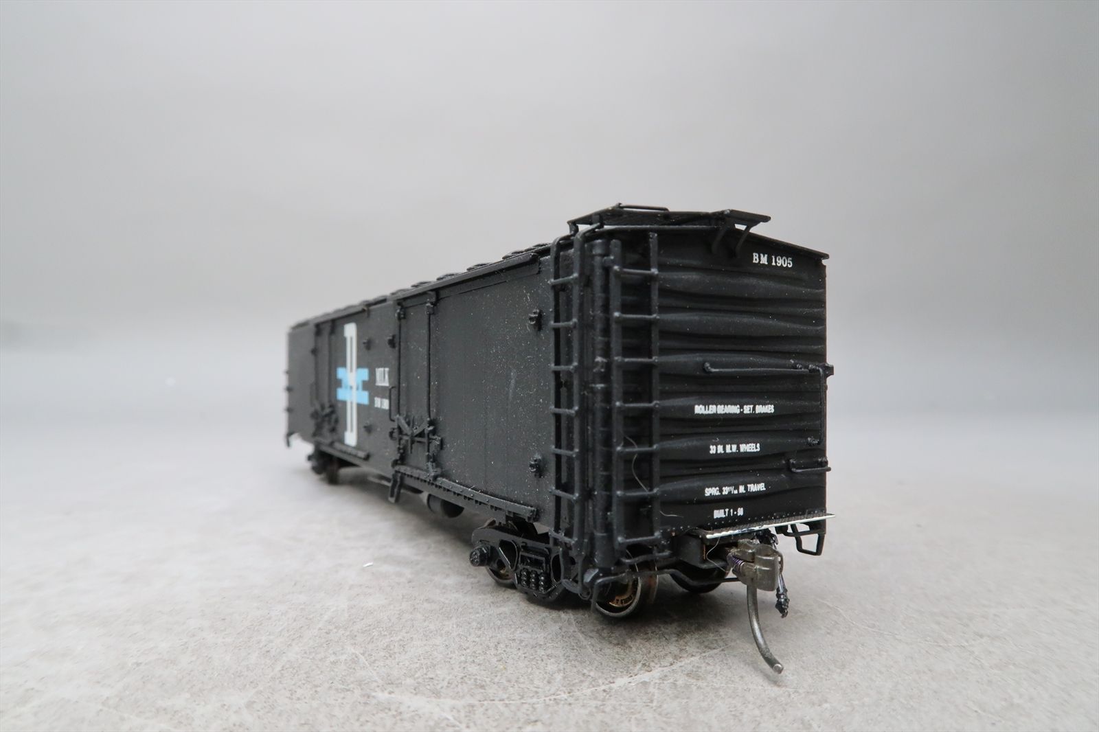HO Brass Model - CIL 2069.1 B&M Boston & Maine 52' Steel Milk Car #1905 ...