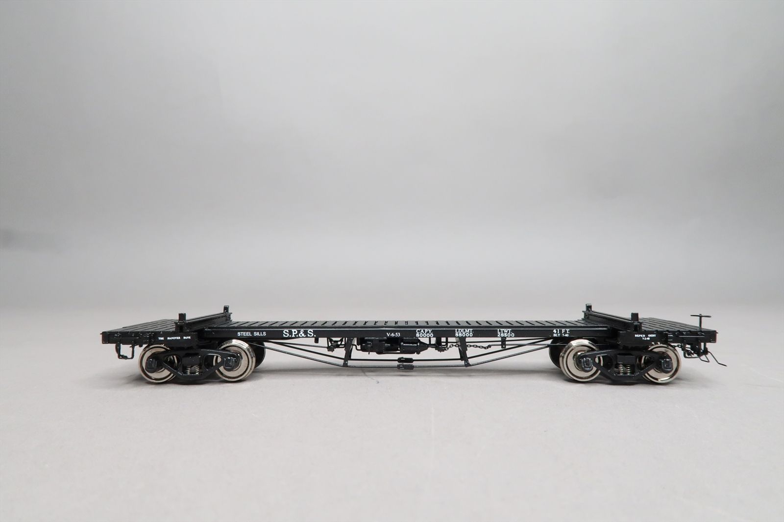 HO Brass Model - W&R SP&S Seattle Portland & Spokane Truss Rod Log Cars ...