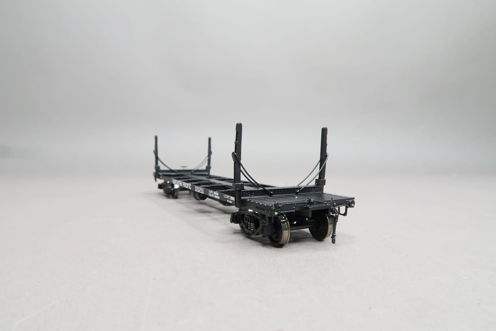 HO Brass Model - W&R NP Northern Pacific Truss Rod Log Car Set of 3 - F ...