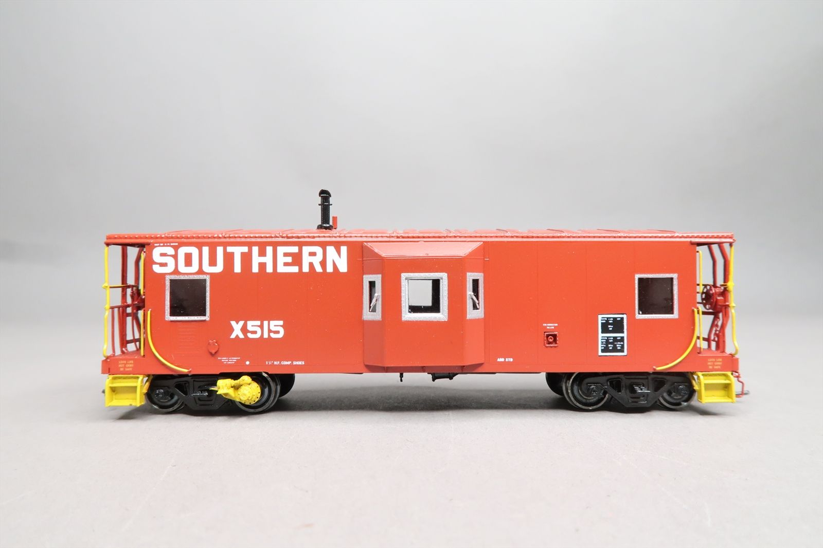 HO Brass Model - OMI 1231.1 SOU Southern B-W Bay Window Steel Caboose # ...