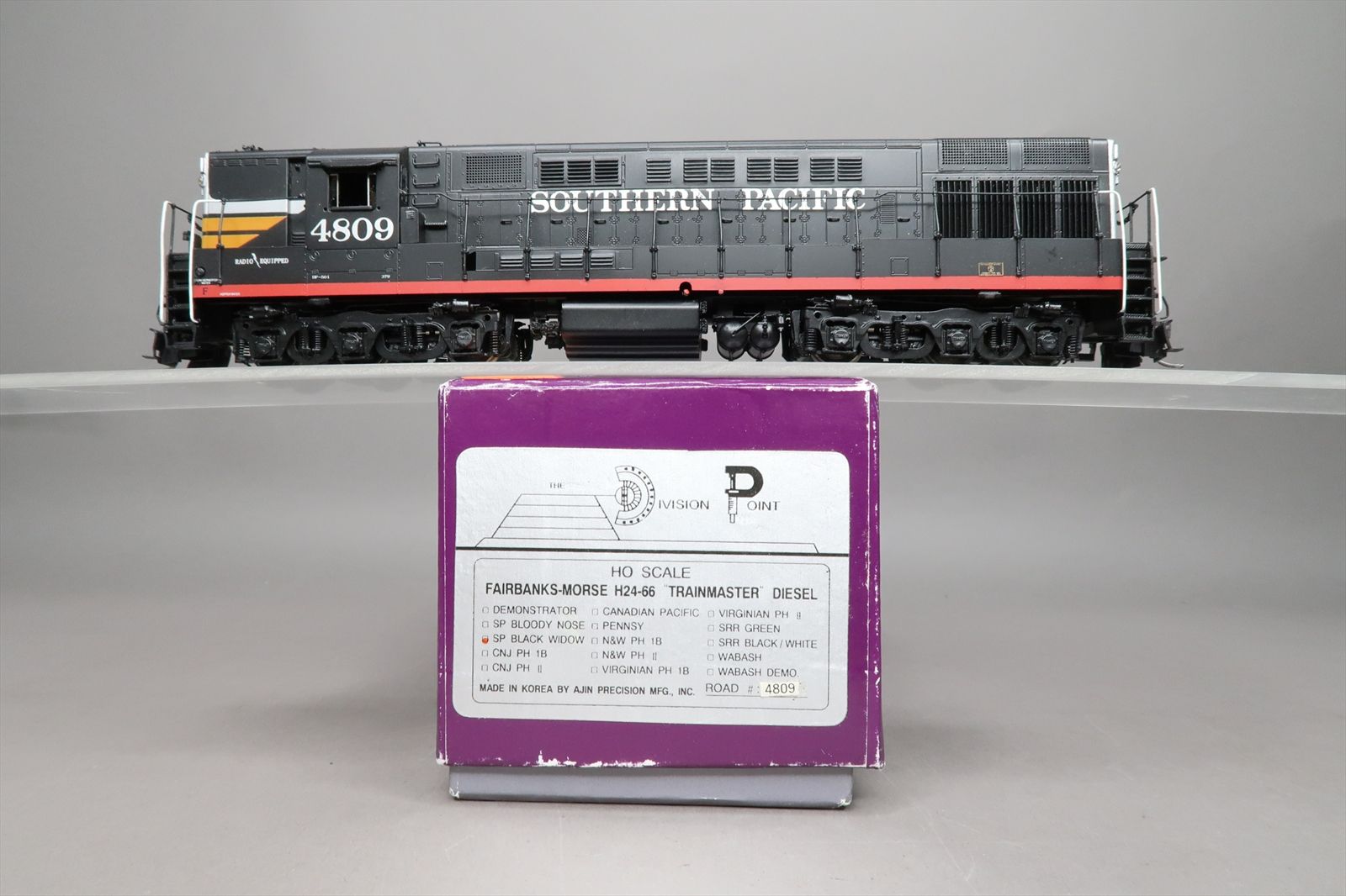 HO Brass Model - DP SP Southern Pacific F-M H24-66 Trainmaster Black ...