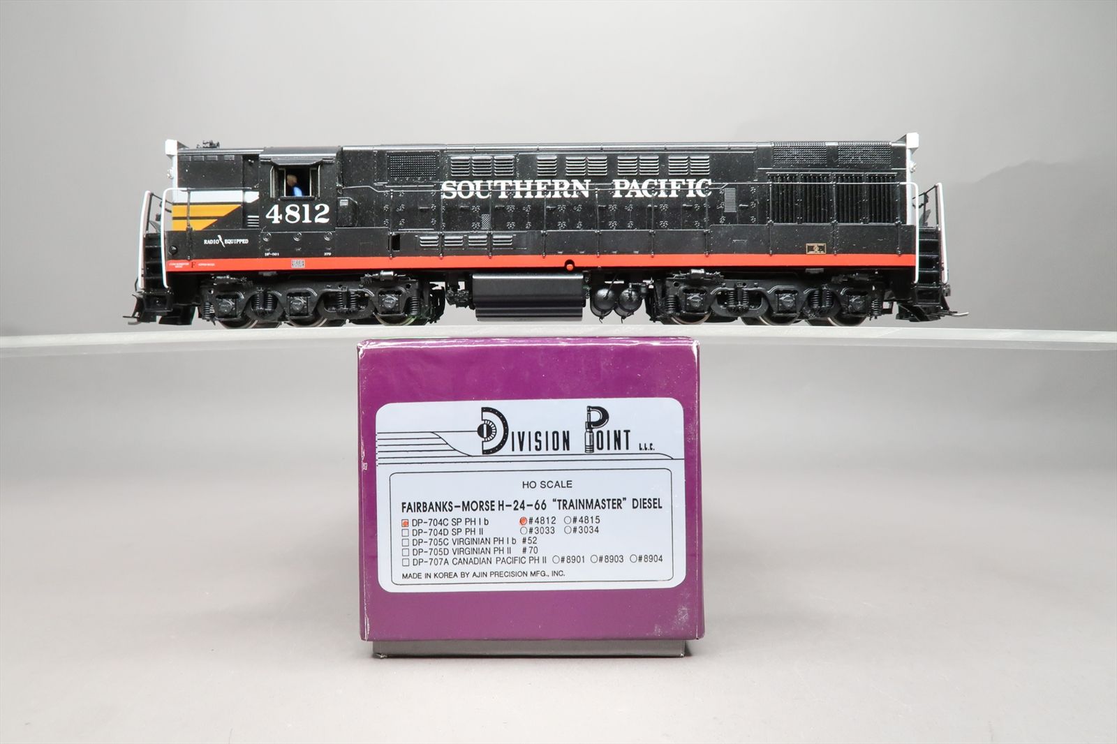 HO Brass Model - DP 704C SP Southern Pacific F-M H-24-66 Trainmaster ...