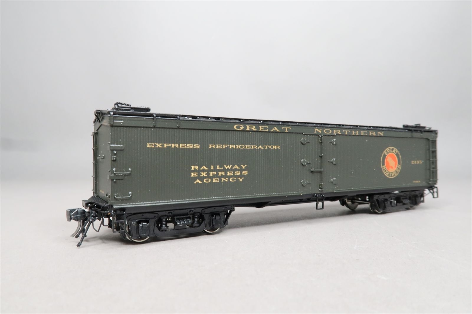 HO Brass Model - SSL GNEX03 GN Great Northern 50' Express Reefer #2135 ...
