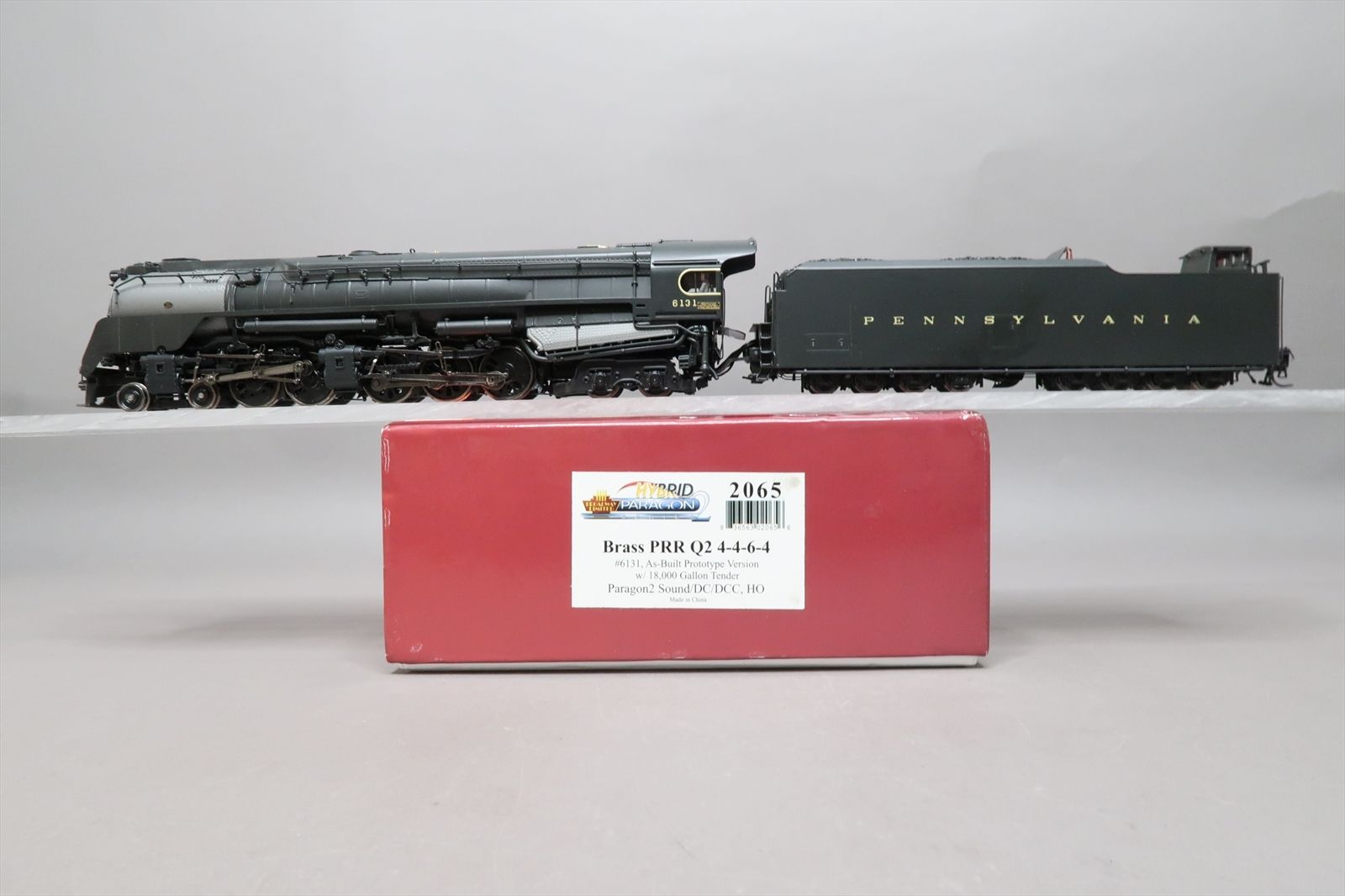 HO Brass Hybrid Model - BLI 2065 PRR Pennsylvania Q-2 4-4-6-4 As Built ...