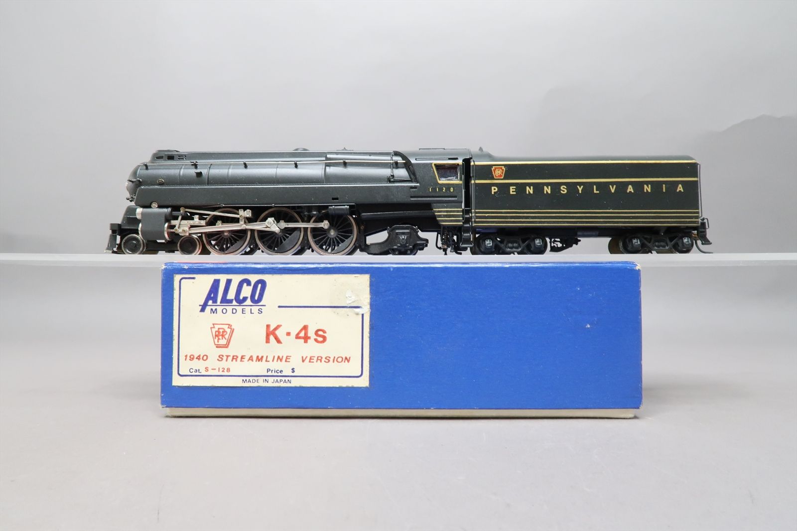 HO Brass Model - ALCO S-128 PRR Pennsylvania K-4s 1940 Streamlined 4-6 ...