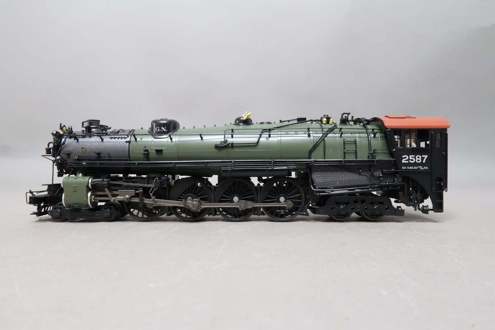 HO Brass Hybrid Model - BLI 2875 GN Great Northern S2 4-8-4 Vestibule ...