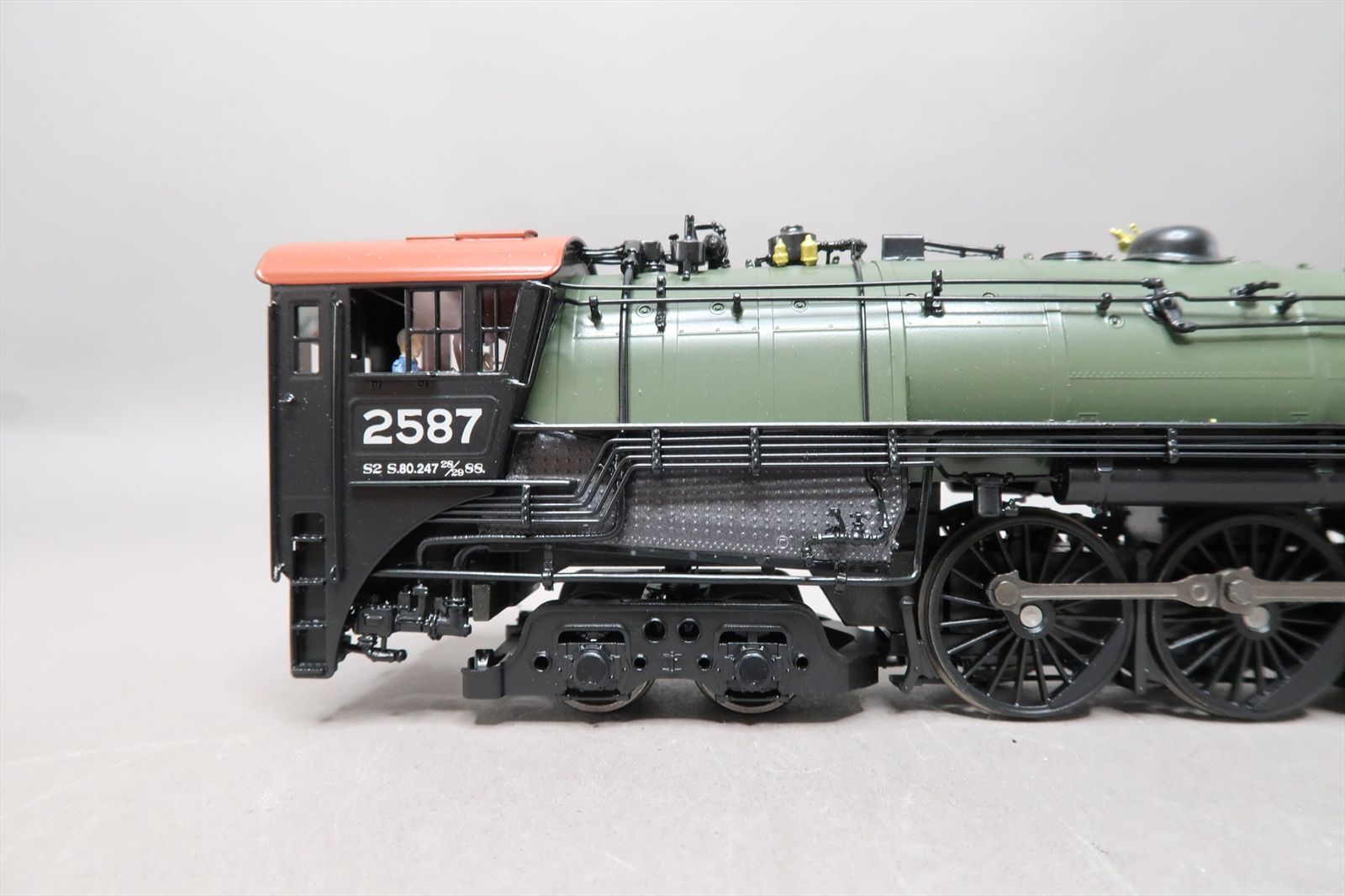 HO Brass Hybrid Model - BLI 2875 GN Great Northern S2 4-8-4 Vestibule ...