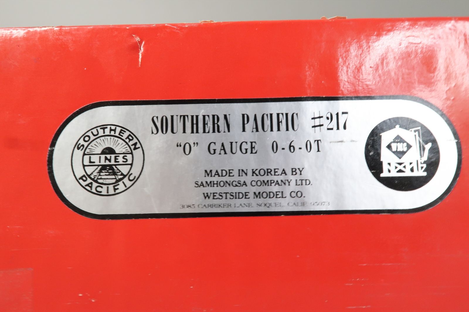 O Brass Model - WMC Westside SP Southern Pacific 0-6-0T Shop Switcher ...