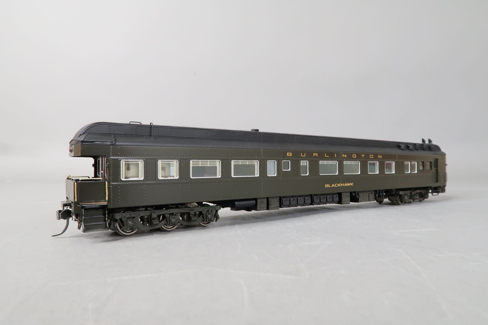 HO Brass Model - TCY 1414.6 CB&Q Burlington Business Car Circa 1953 ...