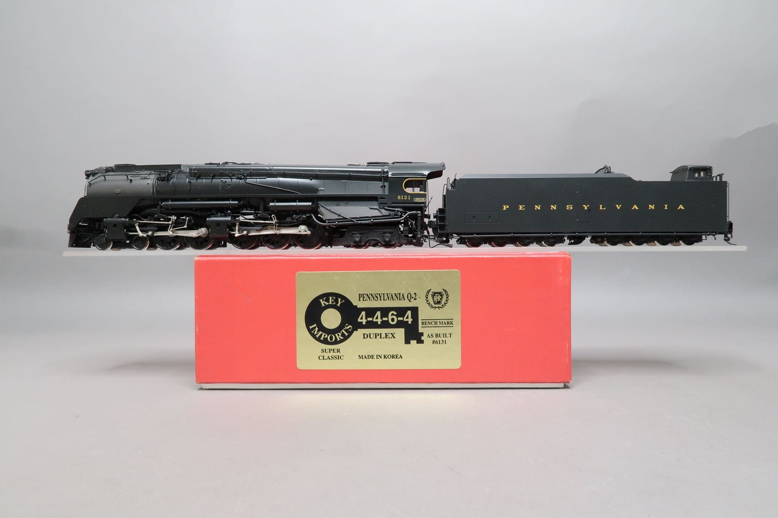 HO Brass Model - Key Bench Mark PRR Pennsylvania Q-2 4-4-6-4 Duplex As ...
