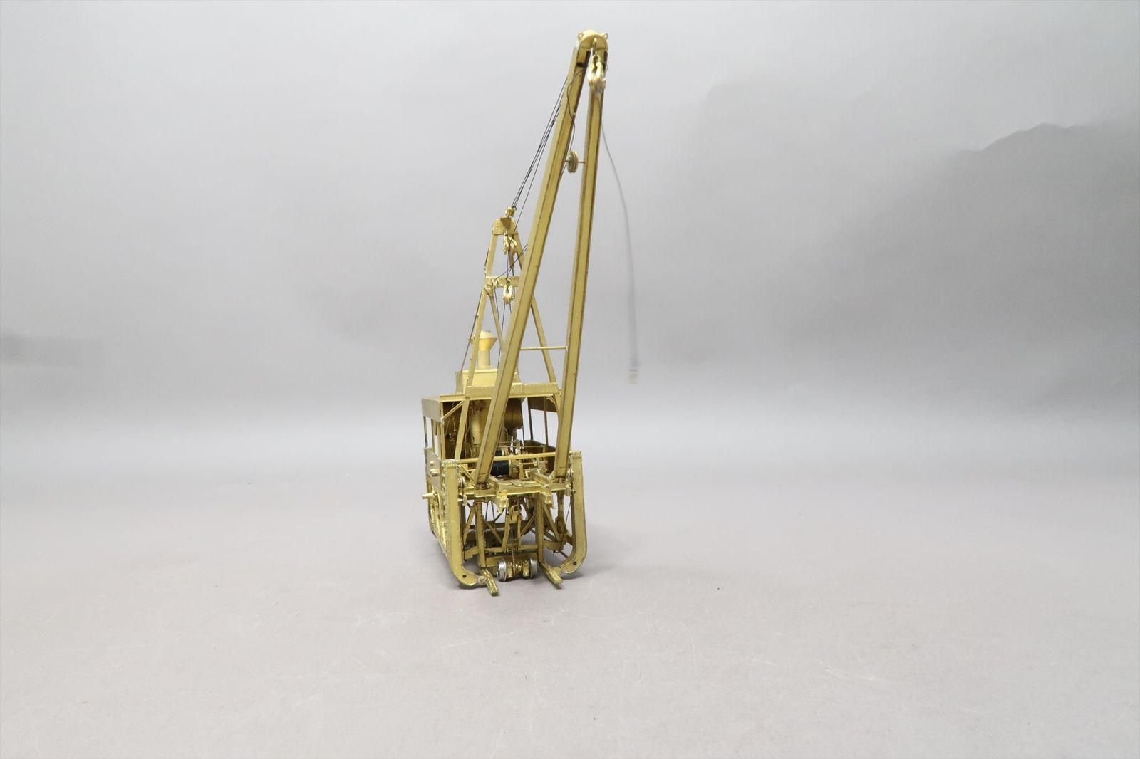 HOn3 Brass Model - OMI 3041 McGiffert Log Loader MOW Maintenance of Way ...