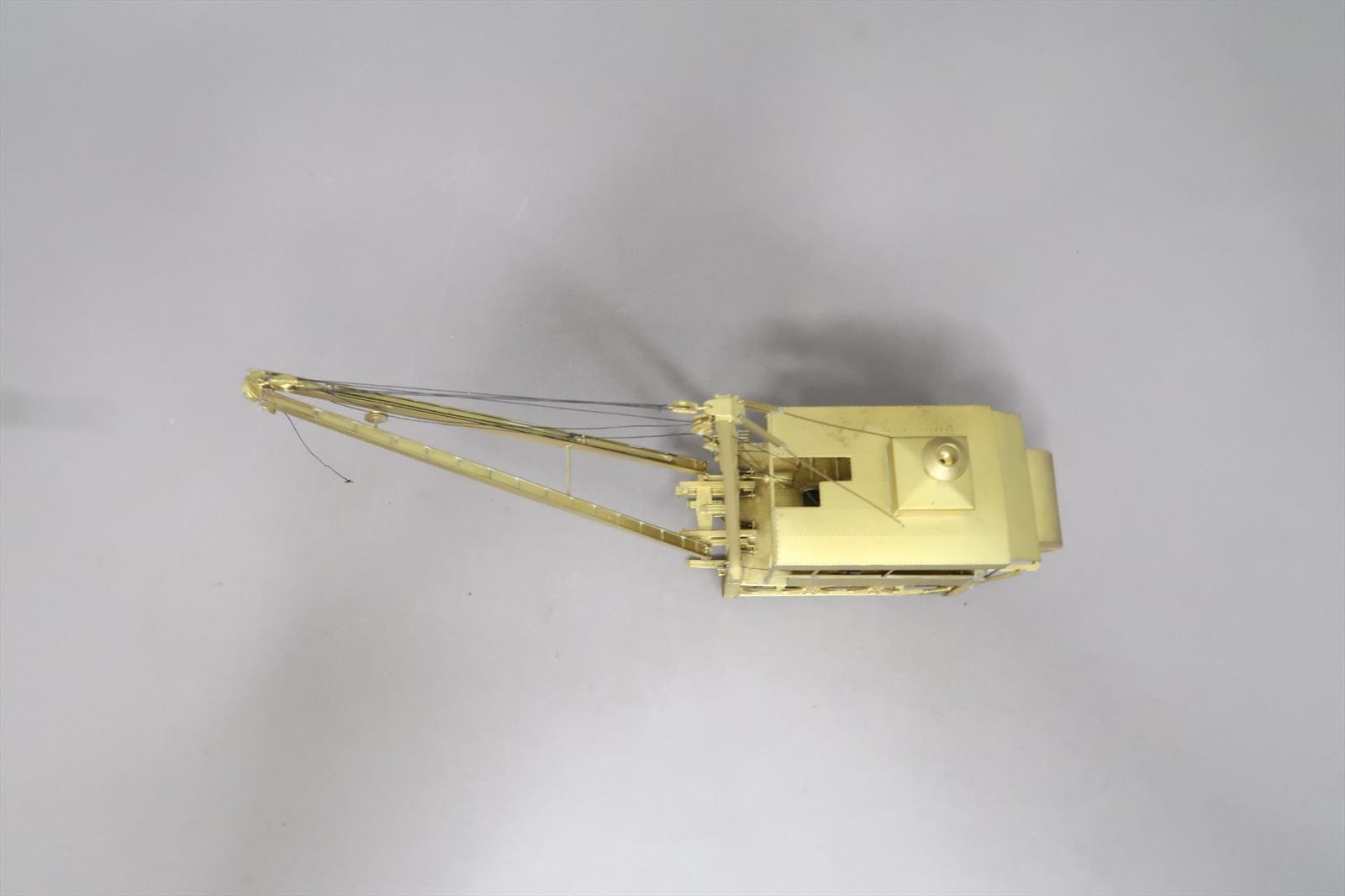 HOn3 Brass Model - OMI 3041 McGiffert Log Loader MOW Maintenance of Way ...