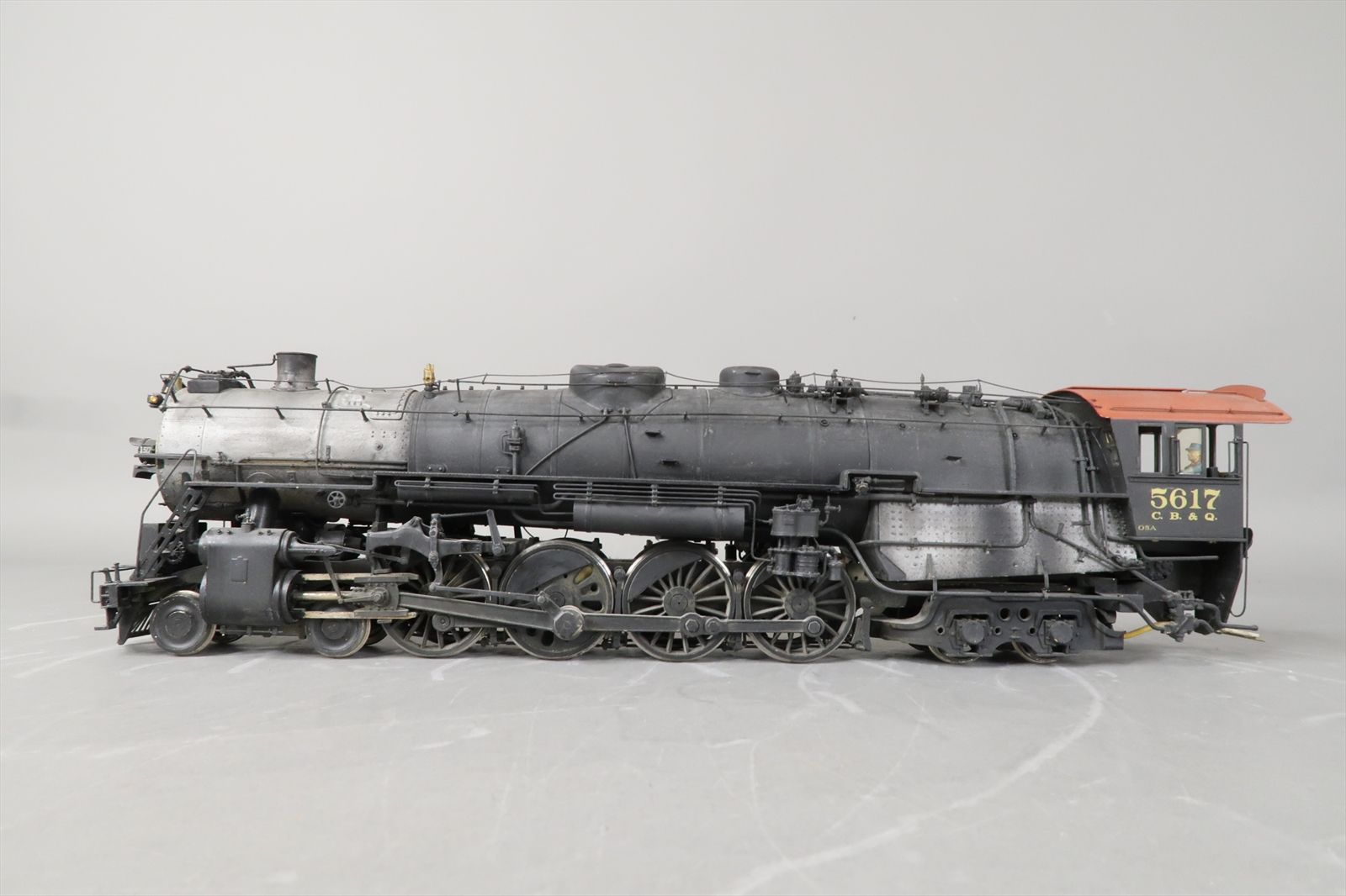 O Brass Model - SS Sunset CB&Q Burlington O-5A 4-8-4 #5617 - Custom ...