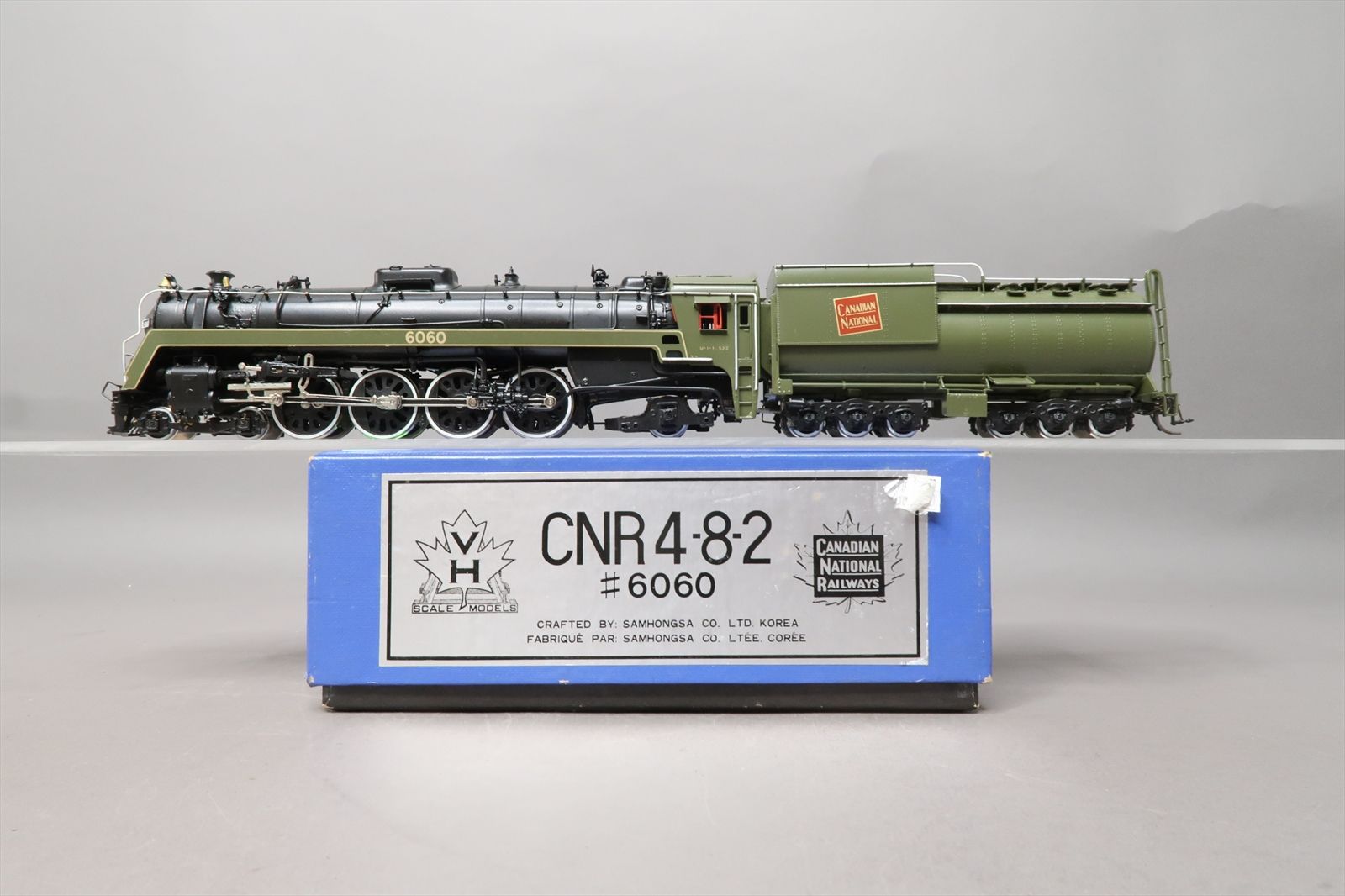 HO Brass Model - VH Van Hobbies CN CNR Canadian National U-1f 4-8-2 ...