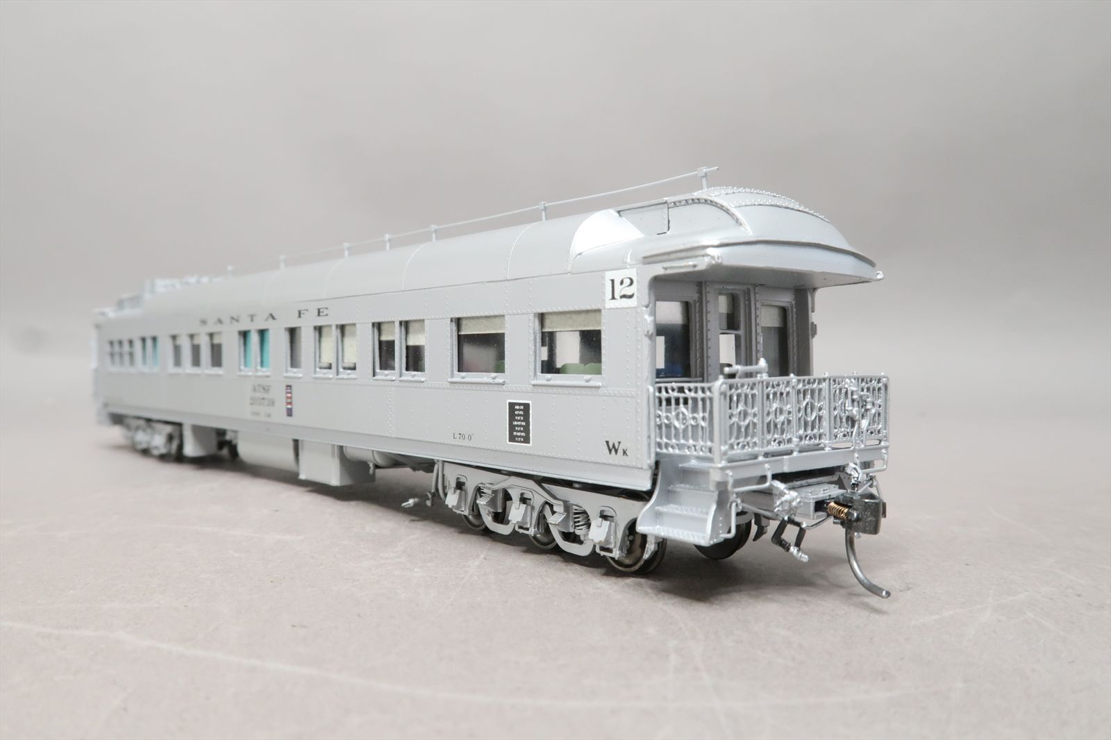 HO Brass Model - PRB Pecos River 2811 AT&SF Santa Fe Business Car ...