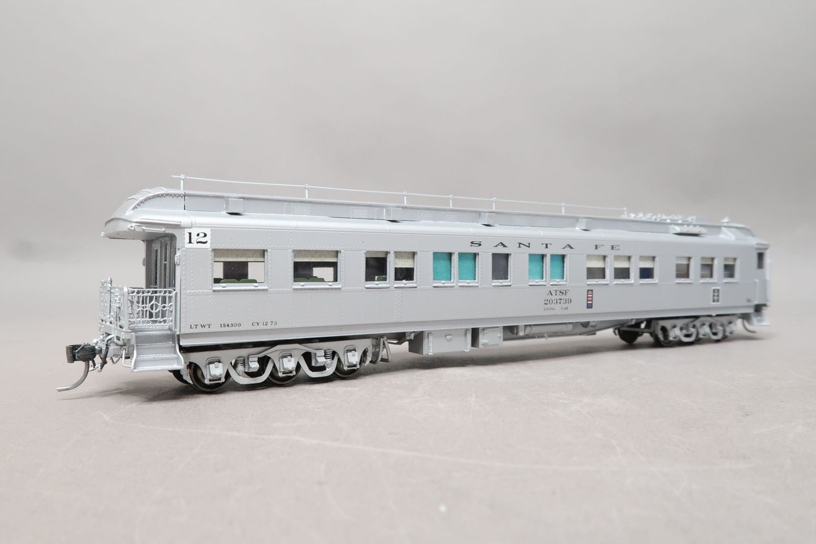 HO Brass Model - PRB Pecos River 2811 AT&SF Santa Fe Business Car ...