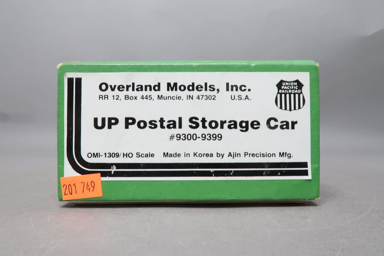 HO Brass Model - OMI 1309 UP Union Pacific Postal Storage Car #9341 ...