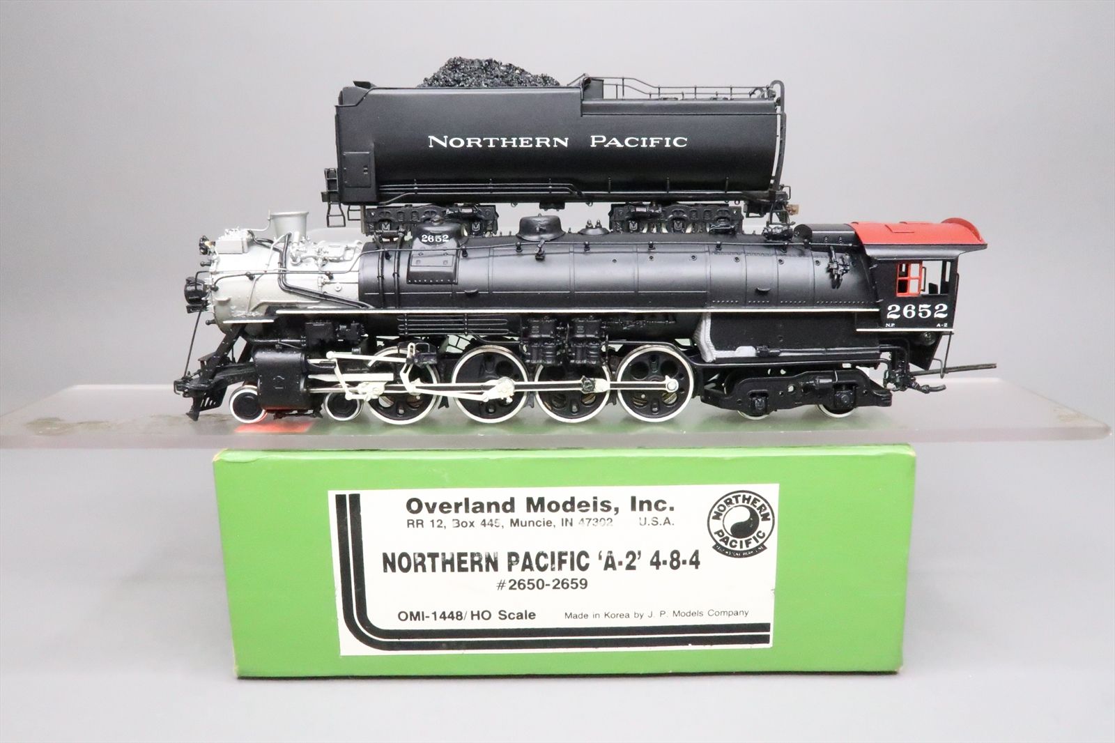 HO Brass Model - OMI 1448 NP Northern Pacific A-2 4-8-4 #2652 - Custom ...