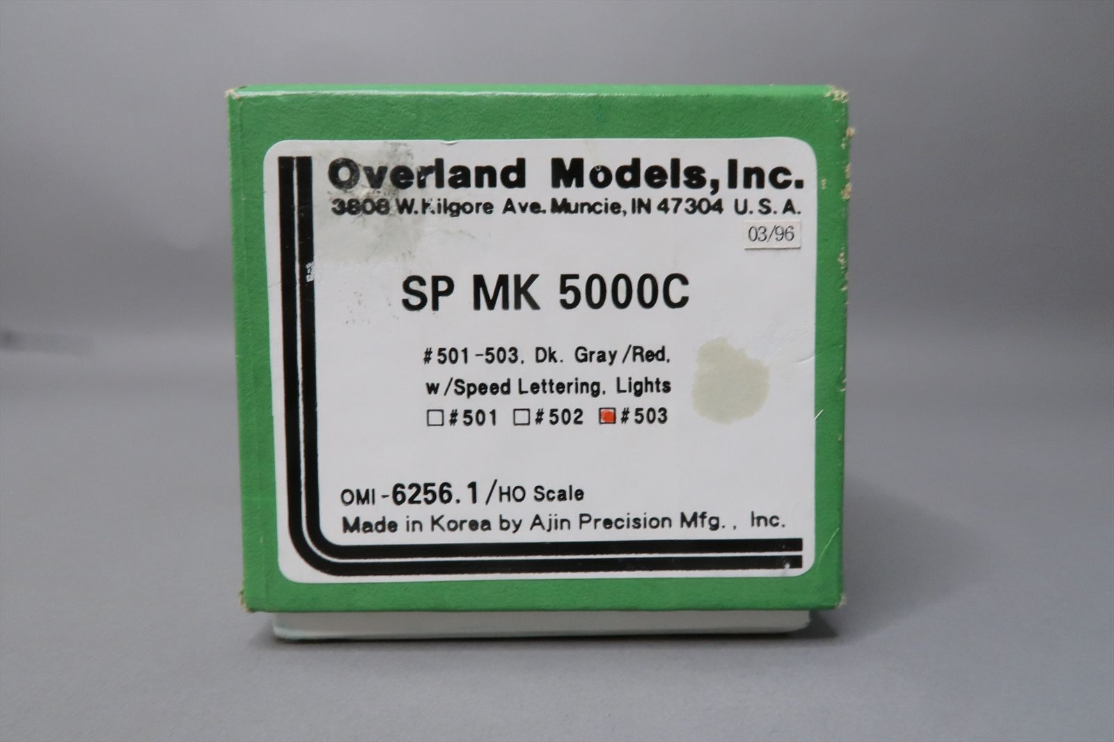 HO Brass Model - OMI 6256.1 SP Southern Pacific MK5000C Bloody Nose ...