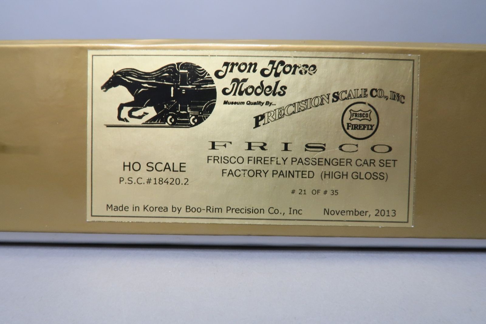 HO Brass Model - PSC 18420-2 SLSF St Louis San Francisco Frisco Firefly ...