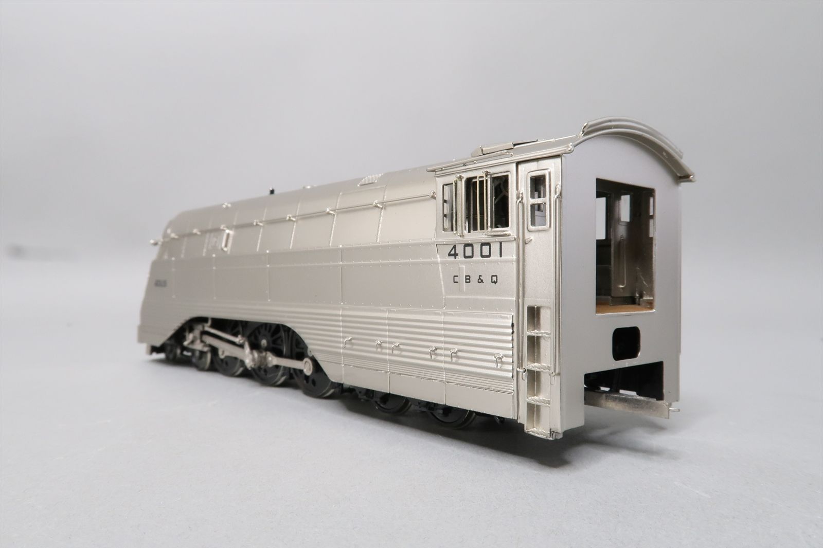 HO Brass Model - PSC 17586-2 CB&Q Burlington 4-6-4 S4a Streamlined ...