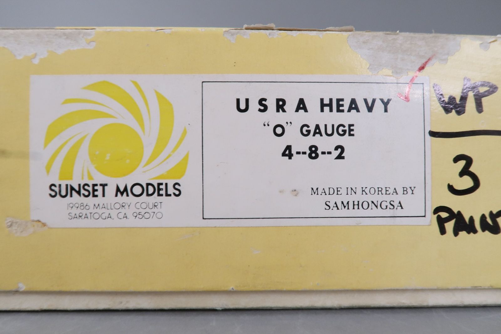 O Brass Model - SS Sunset USRA WP Western Pacific Heavy 4-8-2 #173 ...