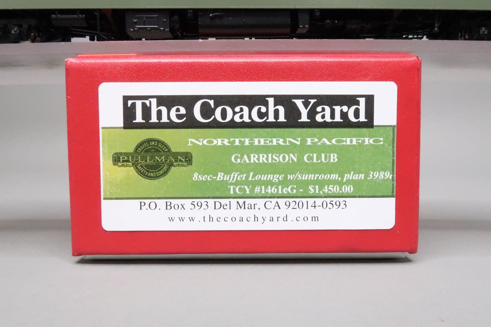 HO Brass Model - TCY 1461eG NP Northern Pacific HW 8 Section Buffet ...