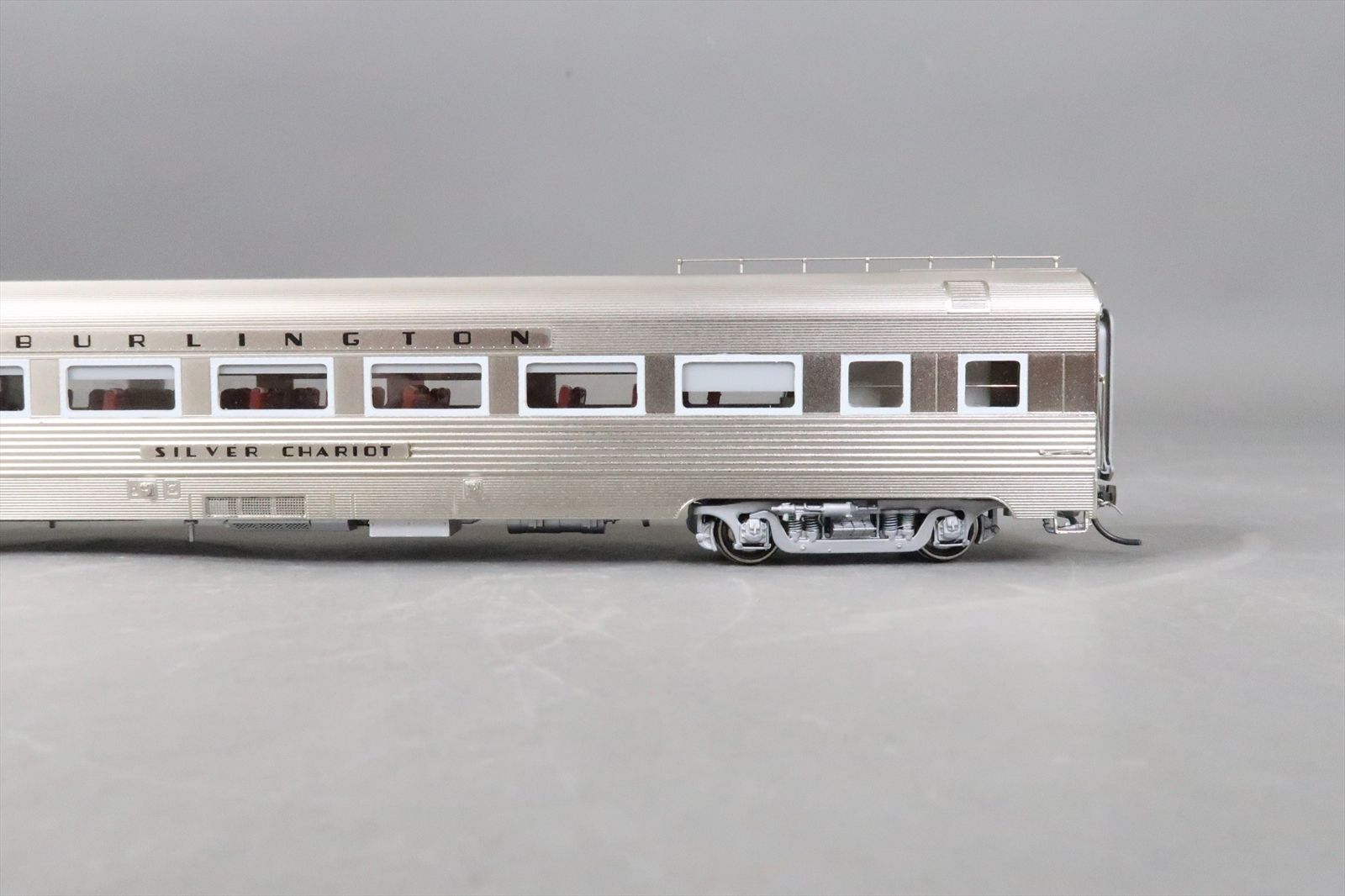 HO Brass Model - Eagle EI-#101 CB&Q Burlington Sam Houston Zephyr #9909 ...