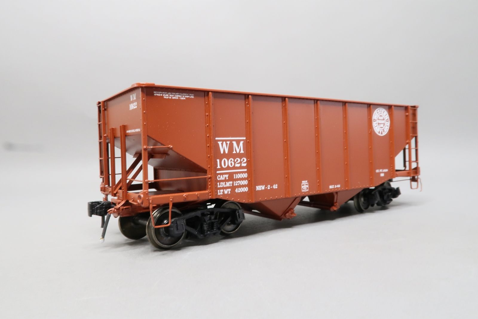 O Brass Model - RYM Yoder 240429 WM Western Maryland 55 Ton Class H-5 ...