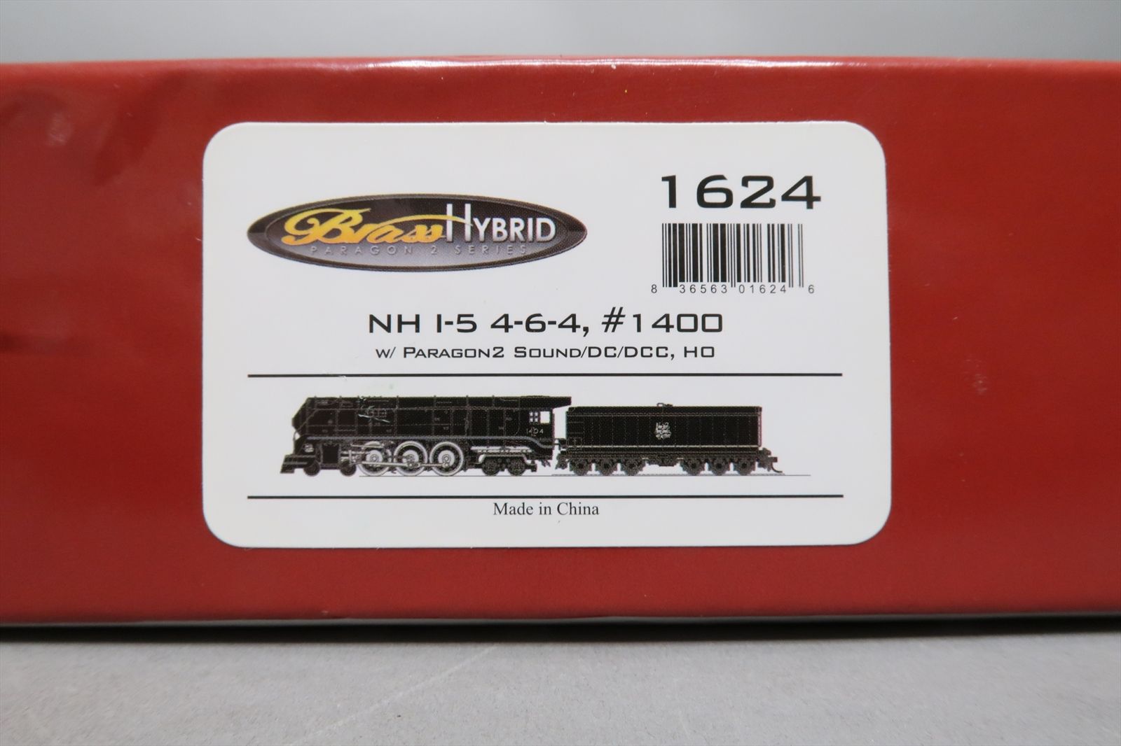HO Brass Hybrid Model - BLI 1624 NH New Haven I-5 4-6-4 #1400 - F/P ...