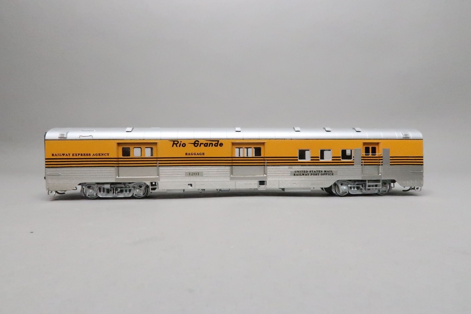 HO Brass Model - Palace 614 D&RGW Rio Grande Baggage RPO w/ Skirts ...