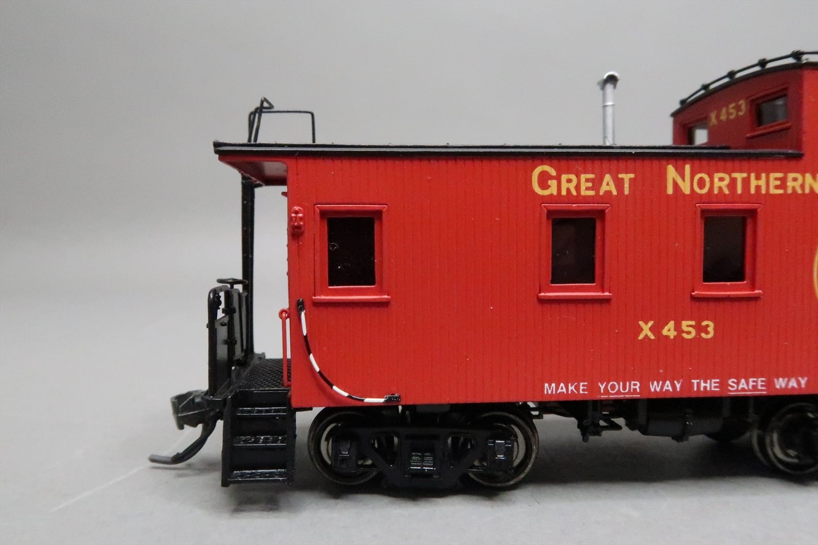 HO Brass Model - CIL 2235.1 GN Great Northern 25' Wood Caboose Later ...