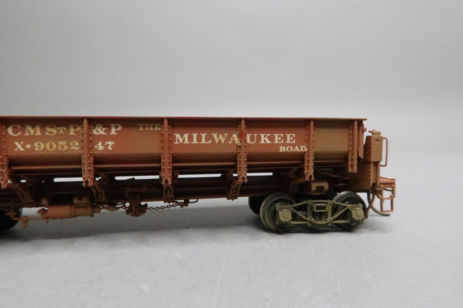 HO Brass Model - W&R CMSTP&P Milwaukee Road Clark Car Company 30 Cubic ...