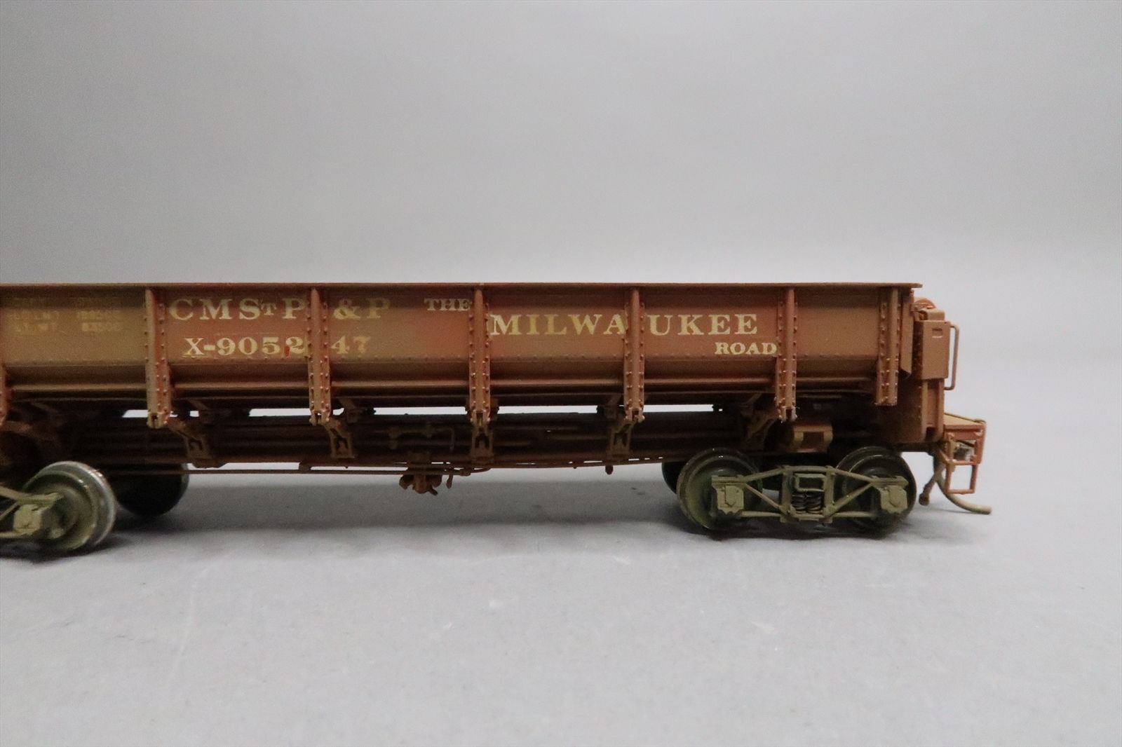HO Brass Model - W&R CMSTP&P Milwaukee Road Clark Car Company 30 Cubic ...