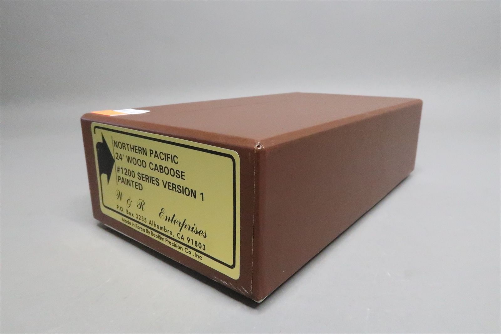 HO Brass Model - W&R Version 1 NP Northern Pacific 24' Wood Caboose ...