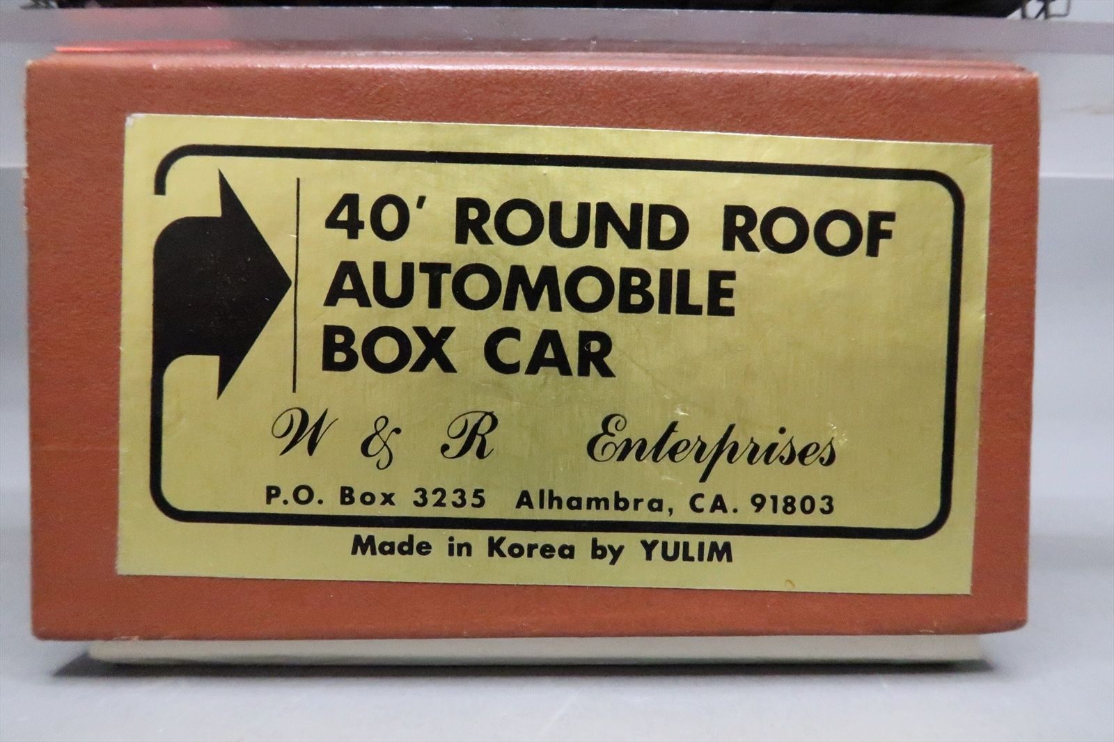 HO Brass Model - W&R N&W Norfolk & Western 40' Round Roof Auto ...
