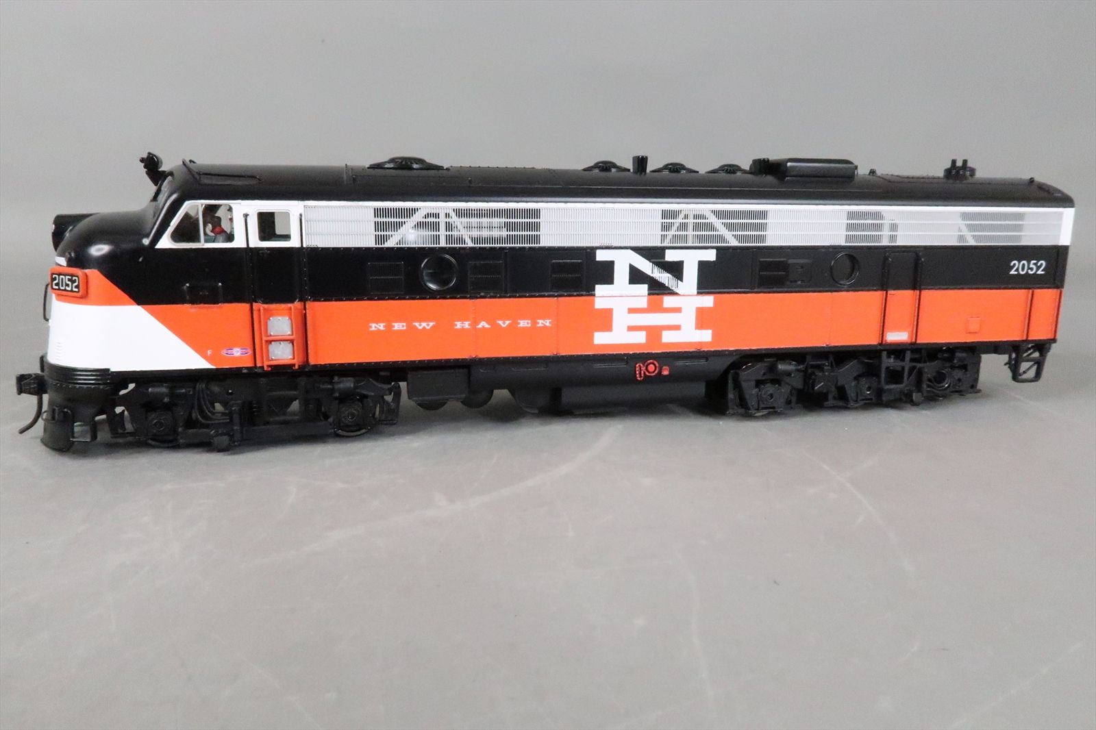 O Scale Hybrid Model - SS Sunset NH New Haven EMD FL9 #2052 - F/P + DCC ...