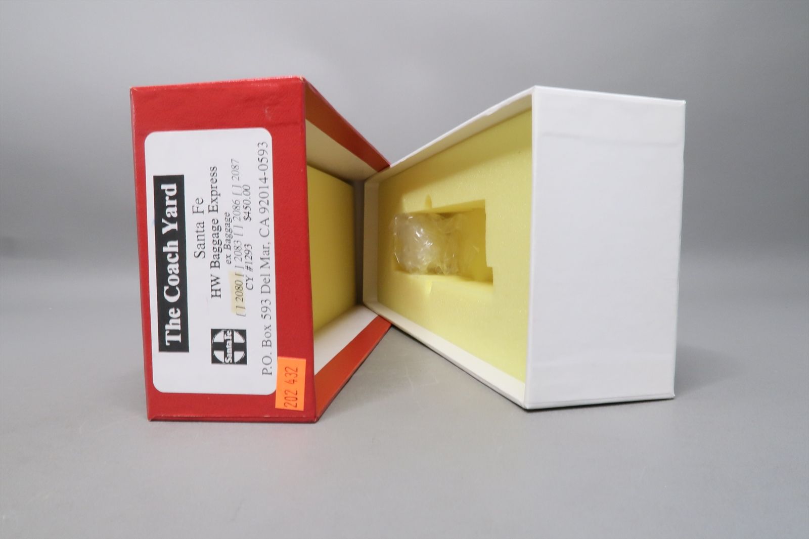 HO Brass Model - TCY 1293 AT&SF Santa Fe HW Baggage Express #2080 - F/P ...
