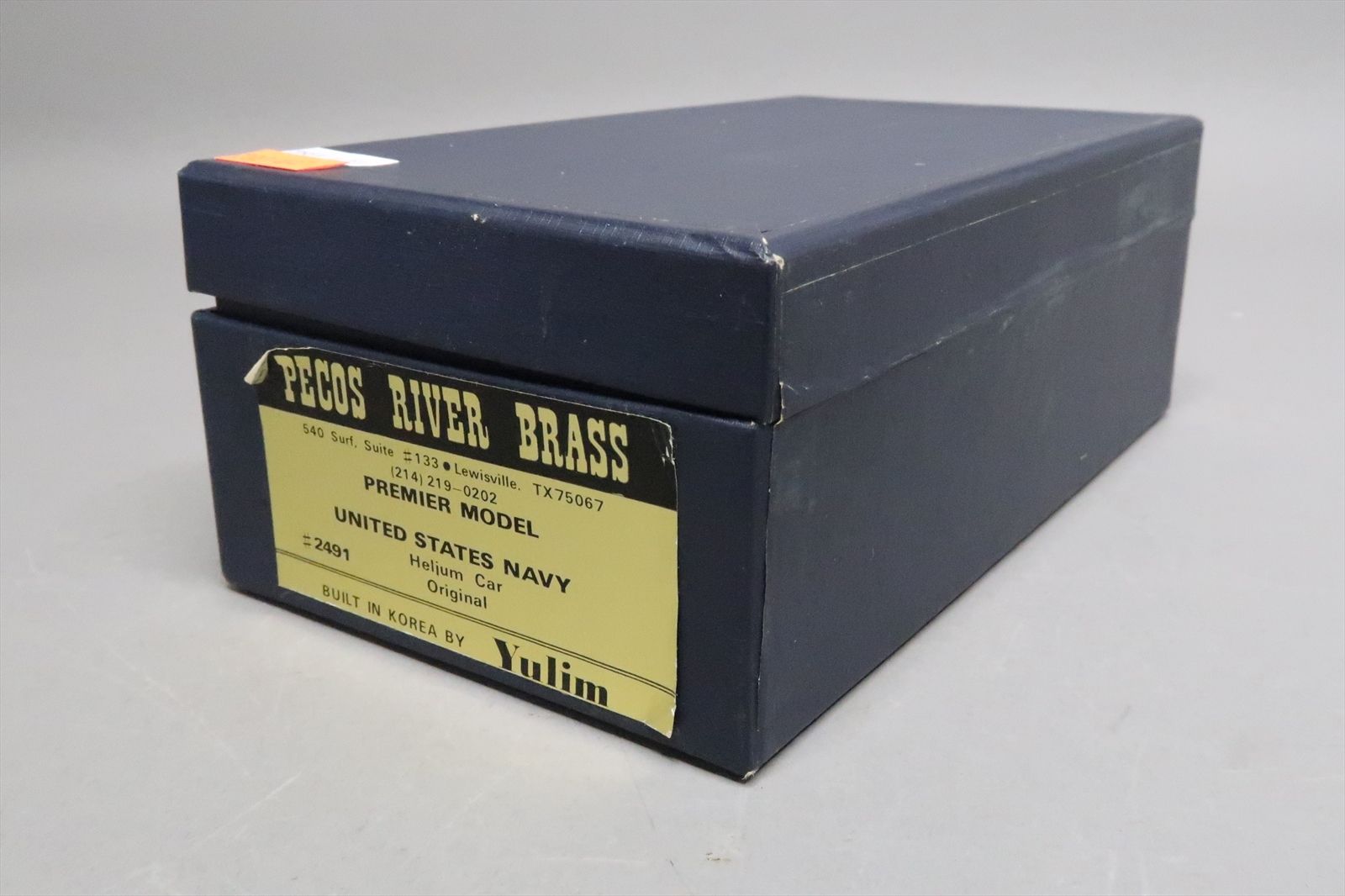 HO Brass Model - PRB 2491 MHAX US Navy Premier Original Helium Car ...