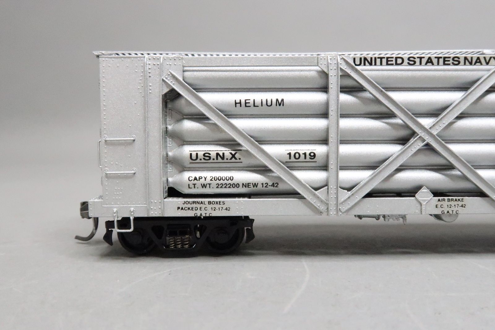 HO Brass Model - PRB 2491 MHAX US Navy Premier Original Helium Car ...