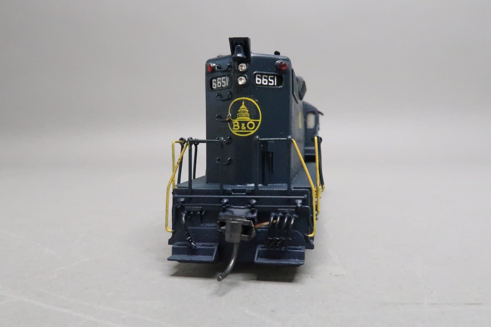 HO Brass Model - Oriental B&O Baltimore & Ohio EMD GP9 w/ 2 48' Fans w ...