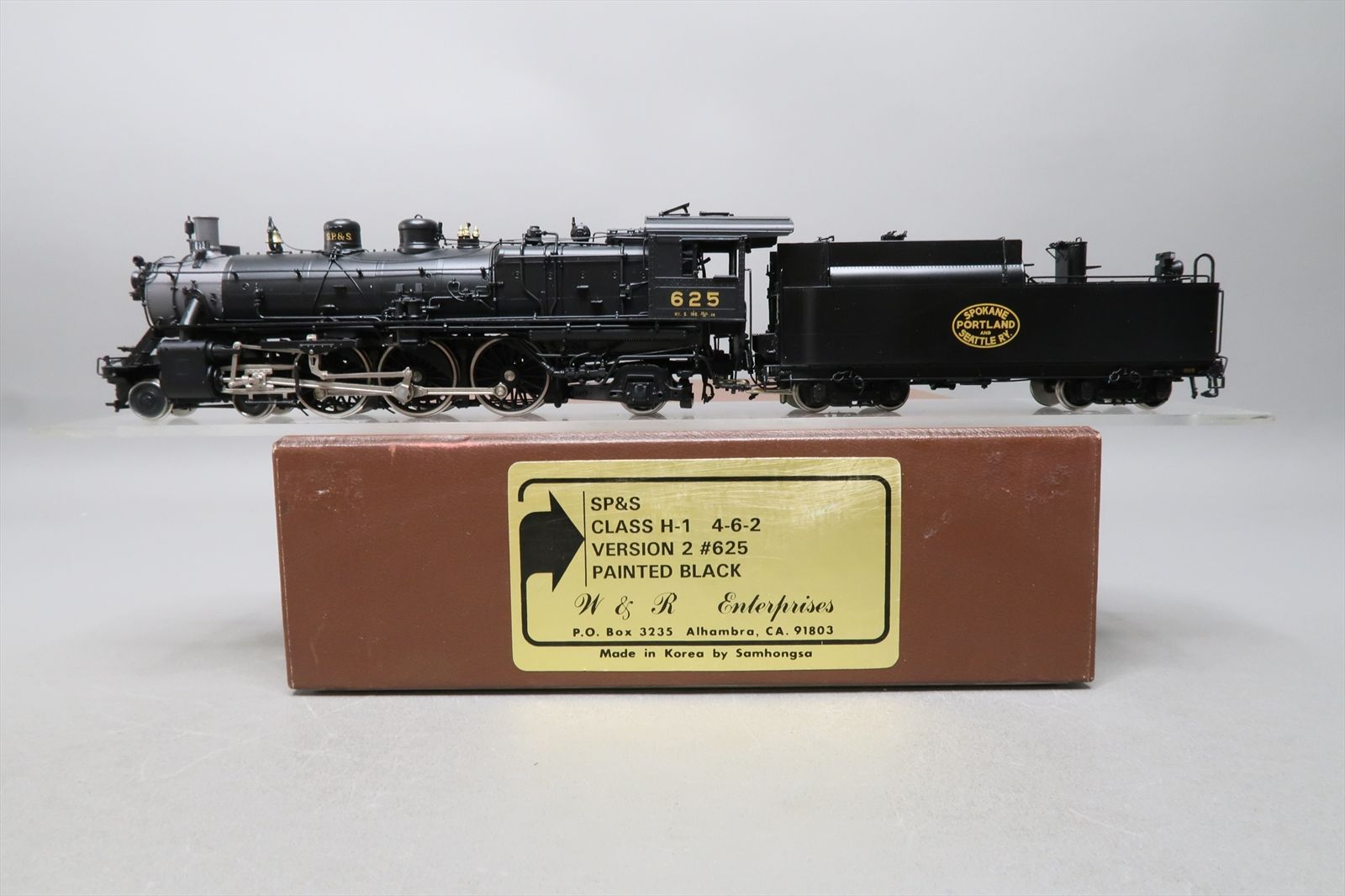 HO Brass Model - W&R Version 2 SP&S Spokane Portland & Seattle 4-6-2 H ...