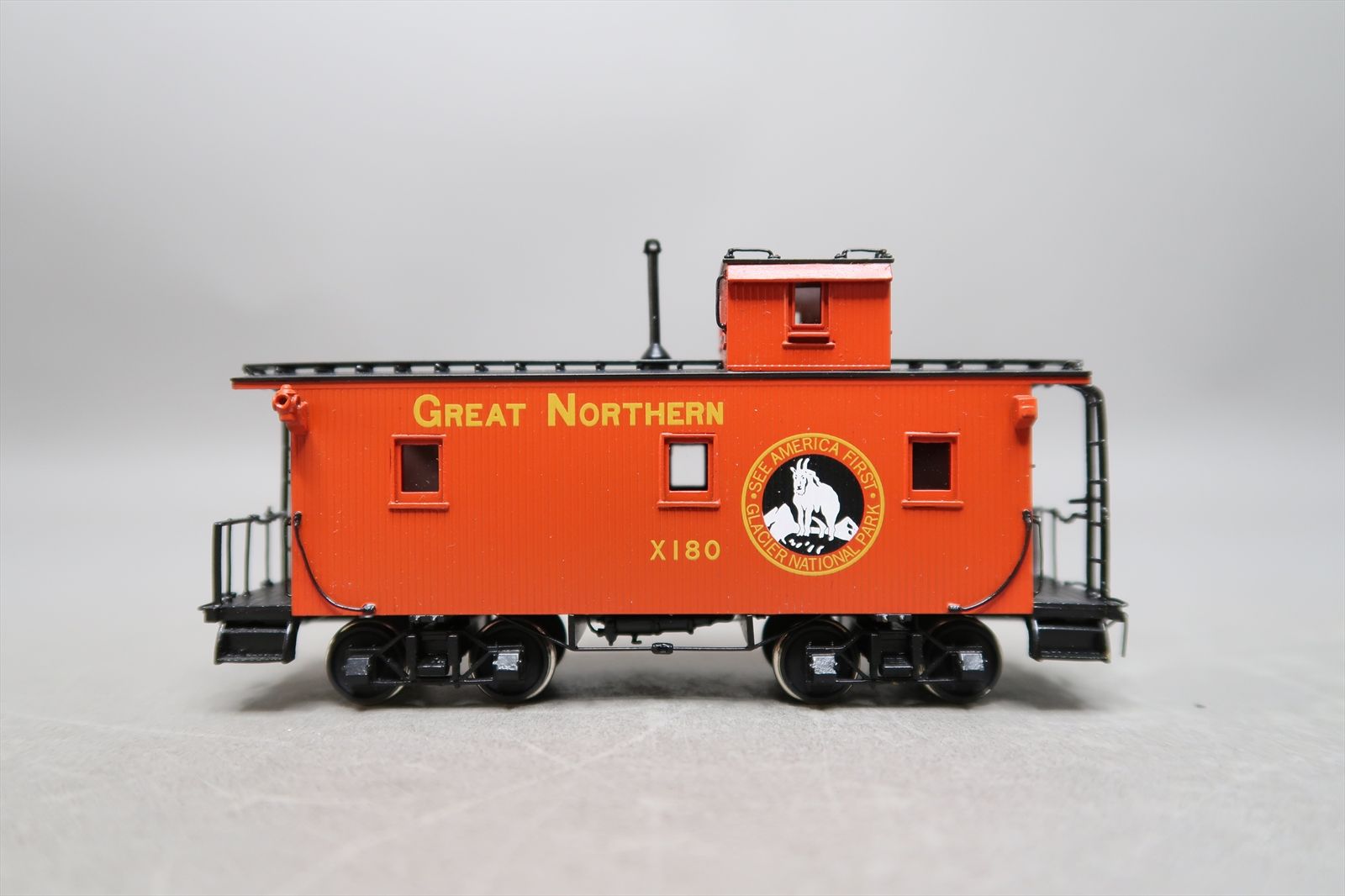 HO Brass Model - NBL GN-4.2a GN Great Northern 25' Truss Rod Caboose # ...